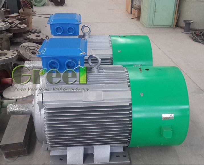 alternatore a magnete permanente sincrono di 25kW NdFeB